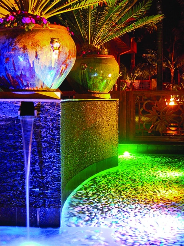 Inground Pool Lighting Features by Premier Pools & Spas